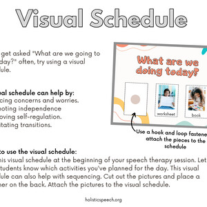 Printables | Holistic Speech